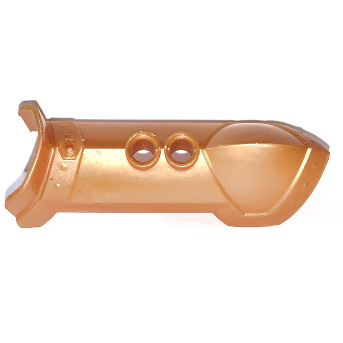 LEGO Copper Large Shin Guard Armor with Pin Holes (50629) | Brick Owl ...