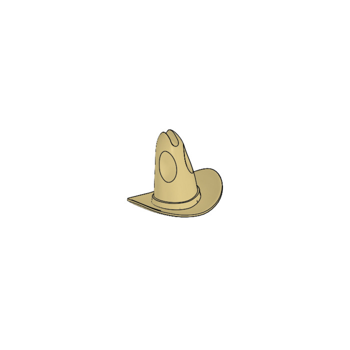 LEGO Cowboy Hat (Tall) (65465) | Brick Owl - LEGO Marketplace