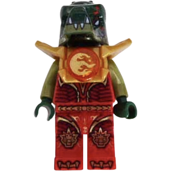 LEGO Cragger with Fire Chi and Pointed Armor Minifigure | Brick Owl ...