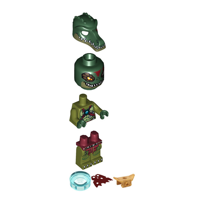 LEGO Cragger with Gold Armor and Cape Minifigure | Brick Owl - LEGO ...