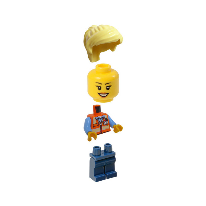 LEGO Crane Operator Minifigure | Brick Owl - LEGO Marketplace