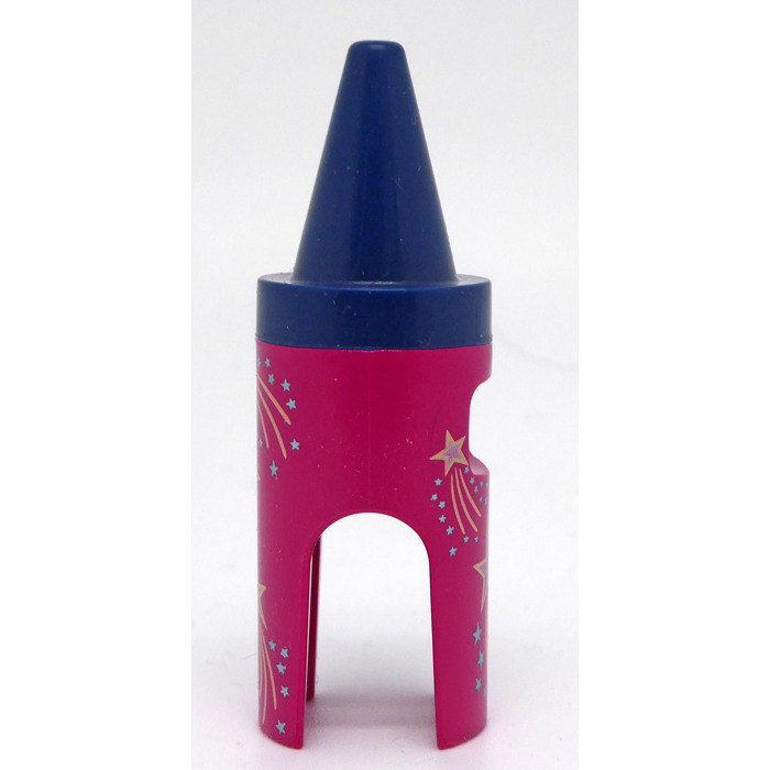 LEGO Crayon Costume with Dark Blue Top and Shooting Stars | Brick Owl ...