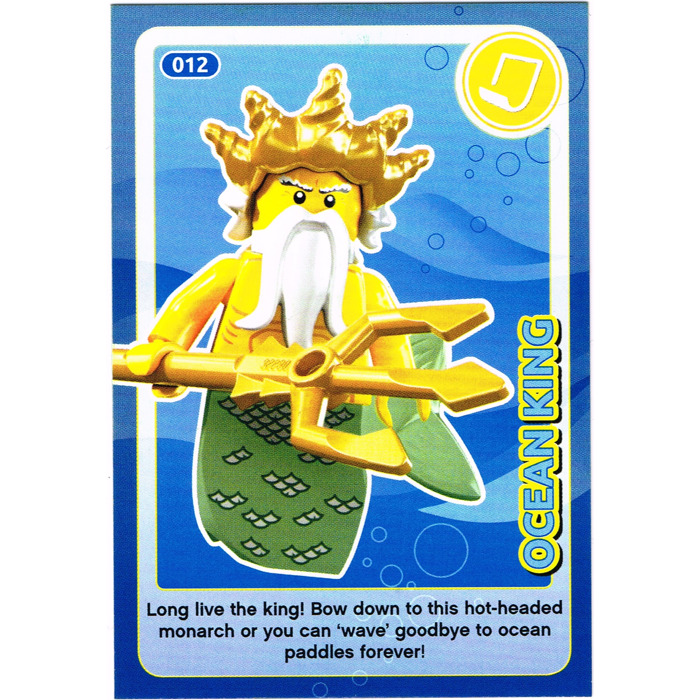 LEGO Create the World Card 012 - Ocean King | Brick Owl - LEGO Marketplace