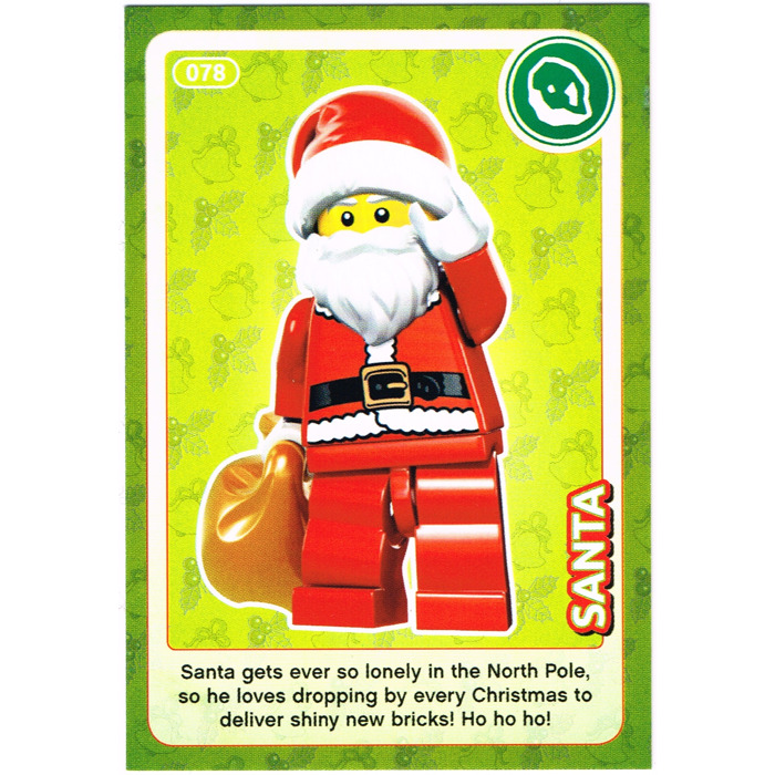 LEGO Create the World Card 078 - Santa | Brick Owl - LEGO Marketplace