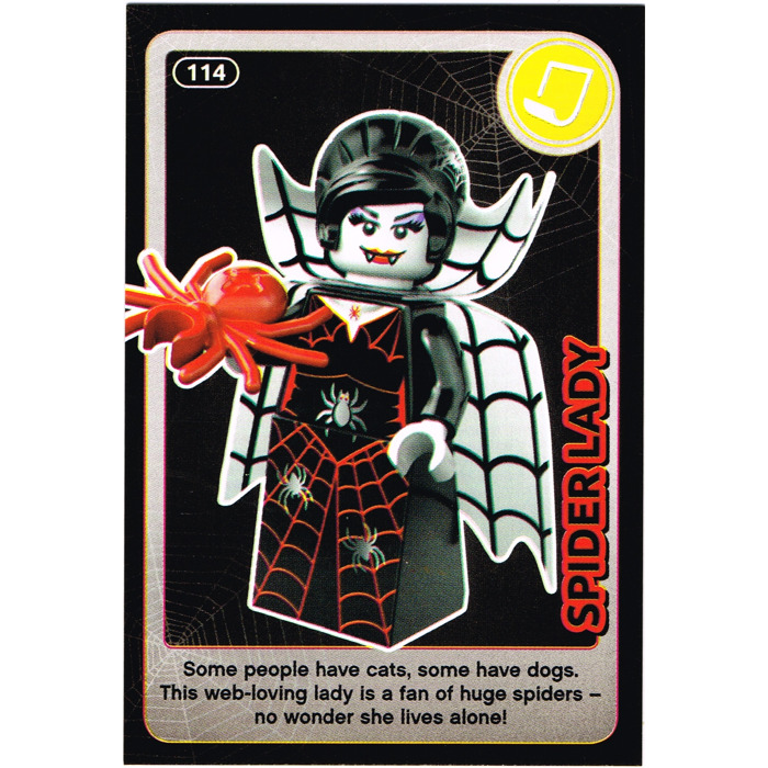 LEGO Create the World Card 114 - Spider Lady | Brick Owl - LEGO Marketplace