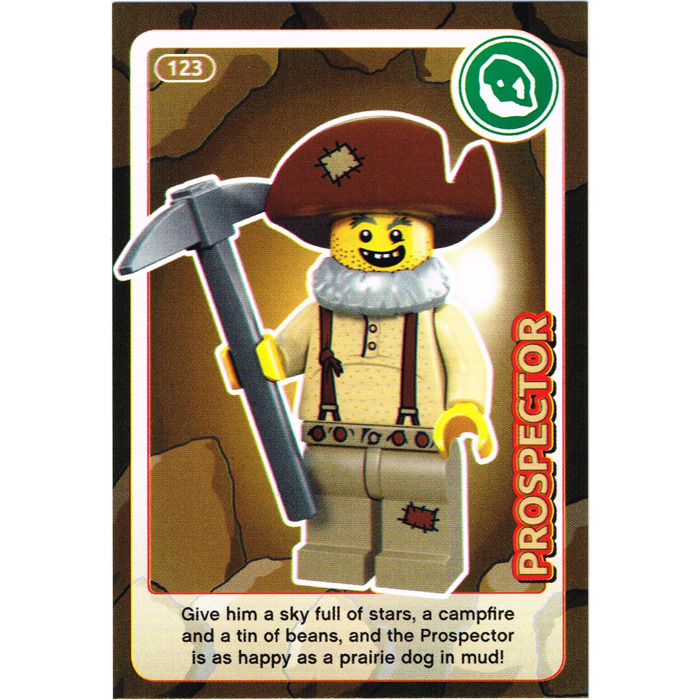LEGO Create the World Card 123 - Prospector | Brick Owl