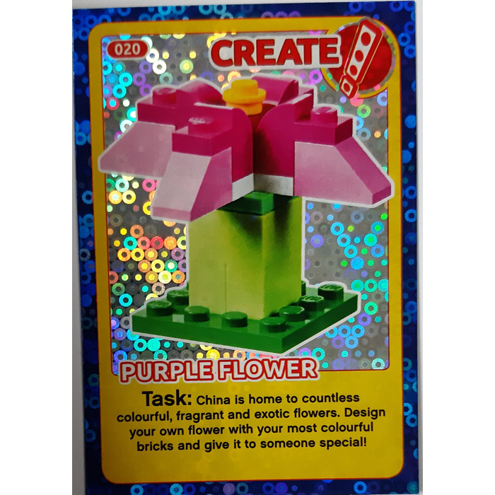 LEGO Create The World Incredible Inventions 020 Purple Flower | Brick ...