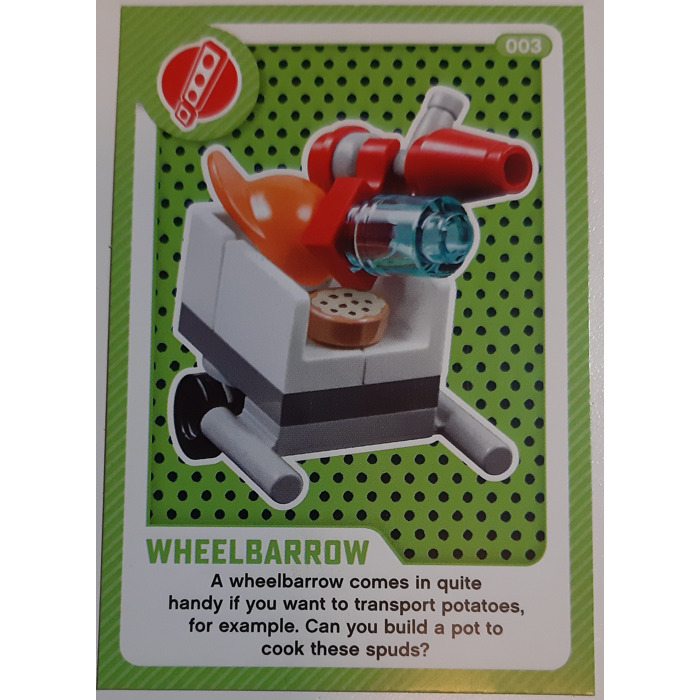 LEGO Create The World Living Amazingly 003 Wheelbarrow | Brick Owl ...