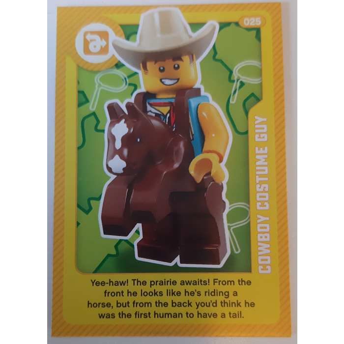 LEGO Create The World Living Amazingly 025 Cowboy Costume Guy | Brick ...