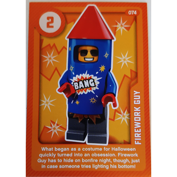 LEGO Create The World Living Amazingly 074 Firework Guy | Brick Owl ...