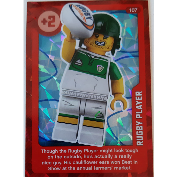LEGO Create The World Living Amazingly 107 Rugby Player | Brick Owl ...