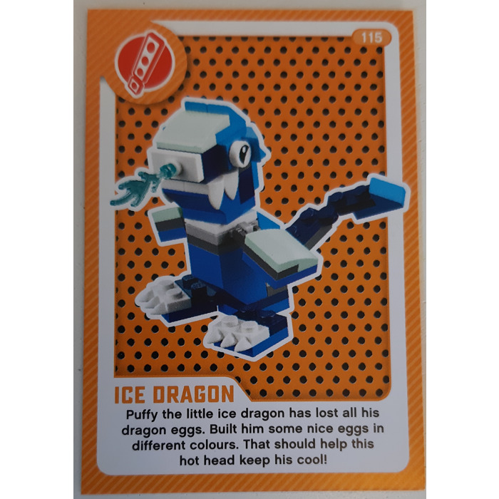LEGO Create The World Living Amazingly 115 Ice Dragon | Brick Owl ...