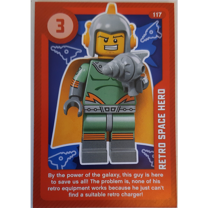 LEGO Create The World Living Amazingly 117 Retro Space Hero | Brick Owl ...
