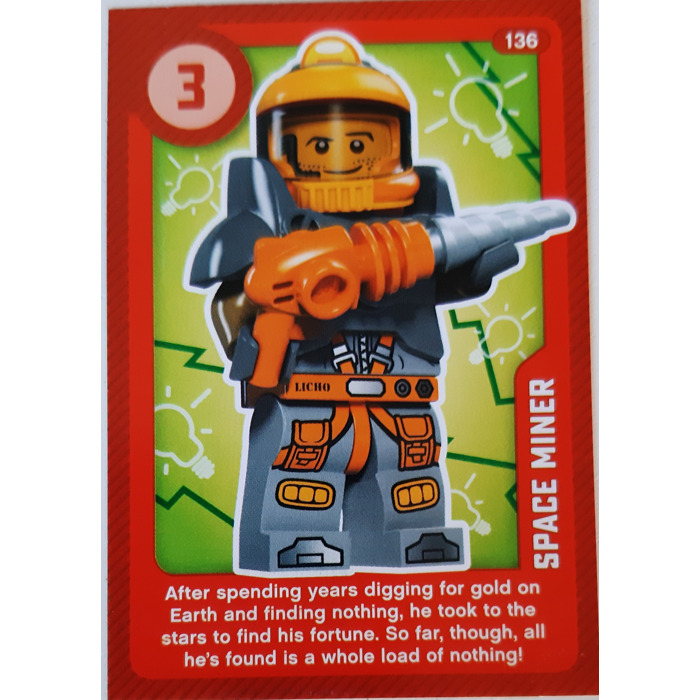 LEGO Create The World Living Amazingly 136 Space Miner | Brick Owl ...