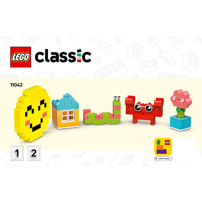 LEGO Creative Happy Box Set 11042 Instructions | Brick Owl - LEGO ...