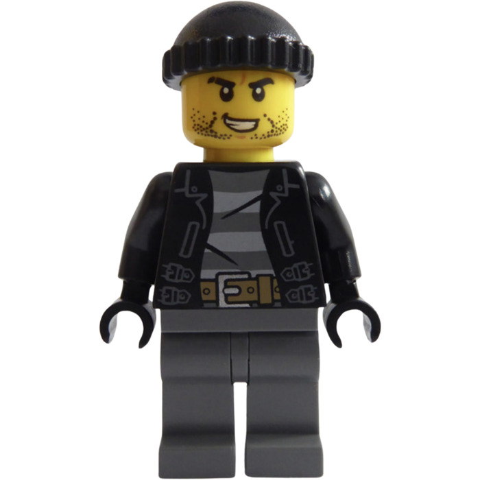 LEGO Criminal with Black Knitted Cap Minifigure | Brick Owl - LEGO ...