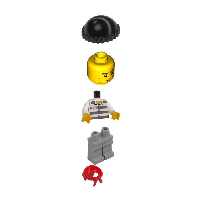 LEGO Criminal with Red Bandana Minifigure | Brick Owl - LEGO Marketplace