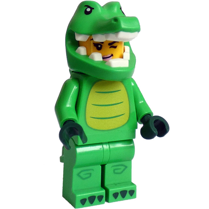LEGO Crocodile Costume Minifigure | Brick Owl - LEGO Marketplace