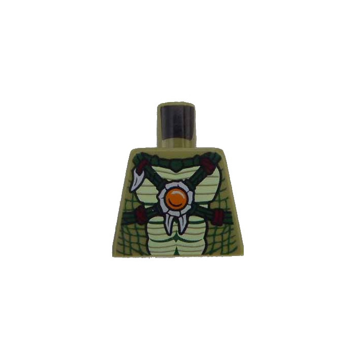 LEGO Cocodrilo Warrior Minifigura Torso sin brazos (973) | Brick Owl ...