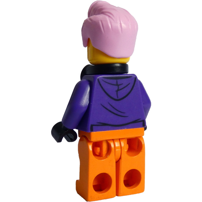 LEGO Crook with Pink Hair and Purple Outfit Minifigure | Brick Owl ...