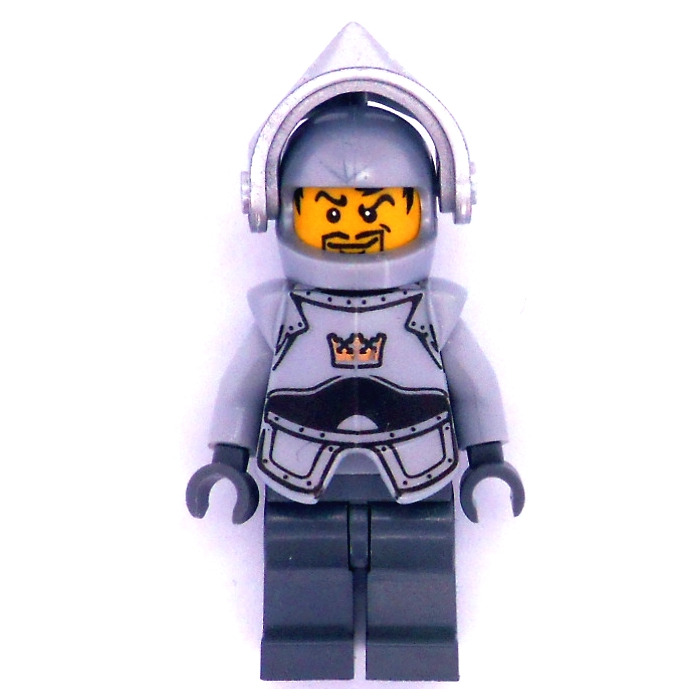 LEGO Crown Knight with Breastplate and Helmet with Visor Minifigure ...