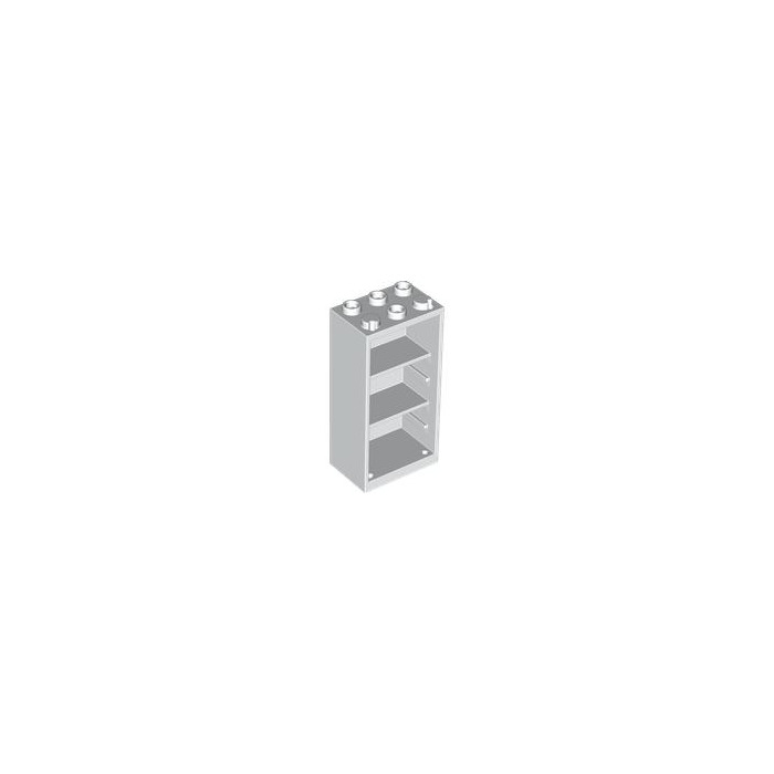 LEGO Cupboard 2 x 3 x 5 with Shelves (2656) | Brick Owl - LEGO Marketplace