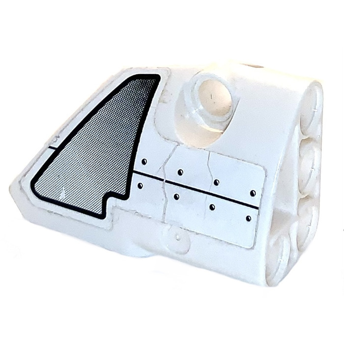 LEGO Curved Panel 2 Right with Cockpit Sticker (87086) | Brick Owl ...