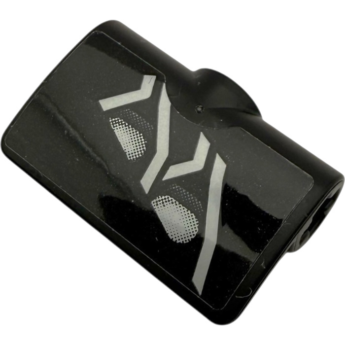 LEGO Curved Panel 2 x 3 with double headlights in silver (right ...