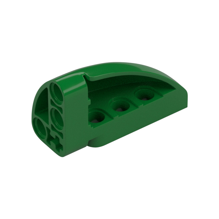 LEGO Curved Panel 3 x 5 x 2 Right (2442) | Brick Owl