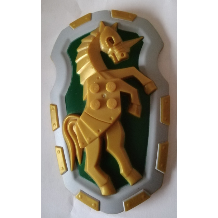 LEGO Curved Shield with Sir Kentis Unicorn (54181) | Brick Owl - LEGO ...