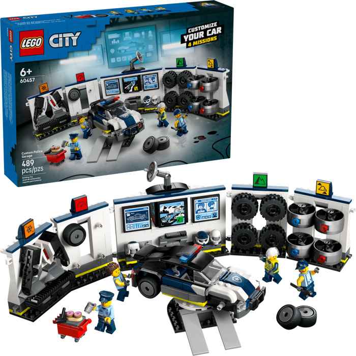 LEGO Custom Police Garage Set 60457 | Brick Owl