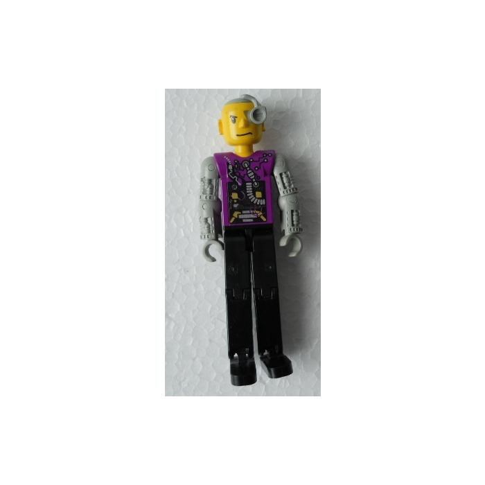 LEGO Cyber Person with Purple Torso Technic Figure | Brick Owl - LEGO ...