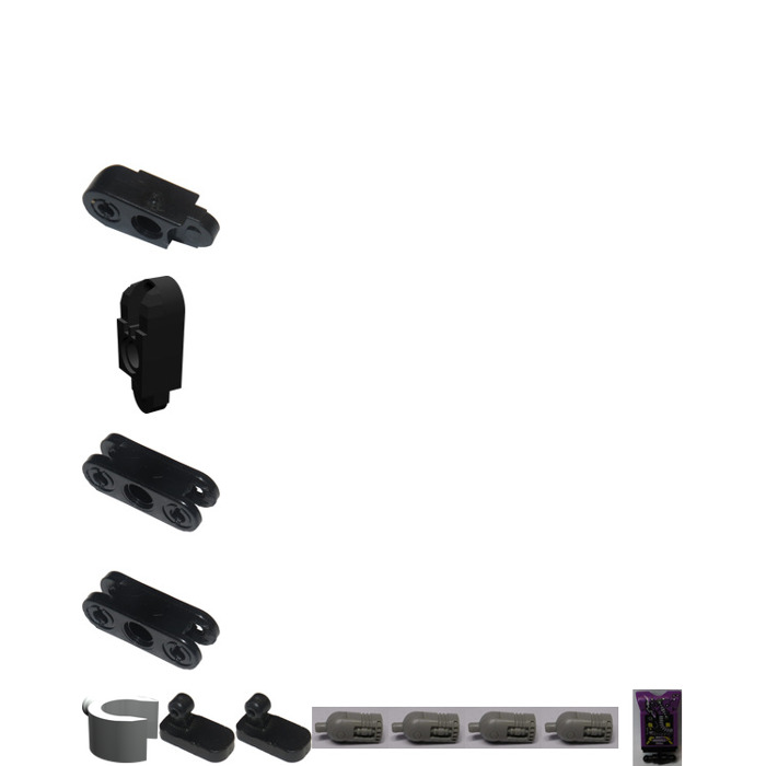 LEGO Cyber Person with Purple Torso Technic Figure | Brick Owl - LEGO ...