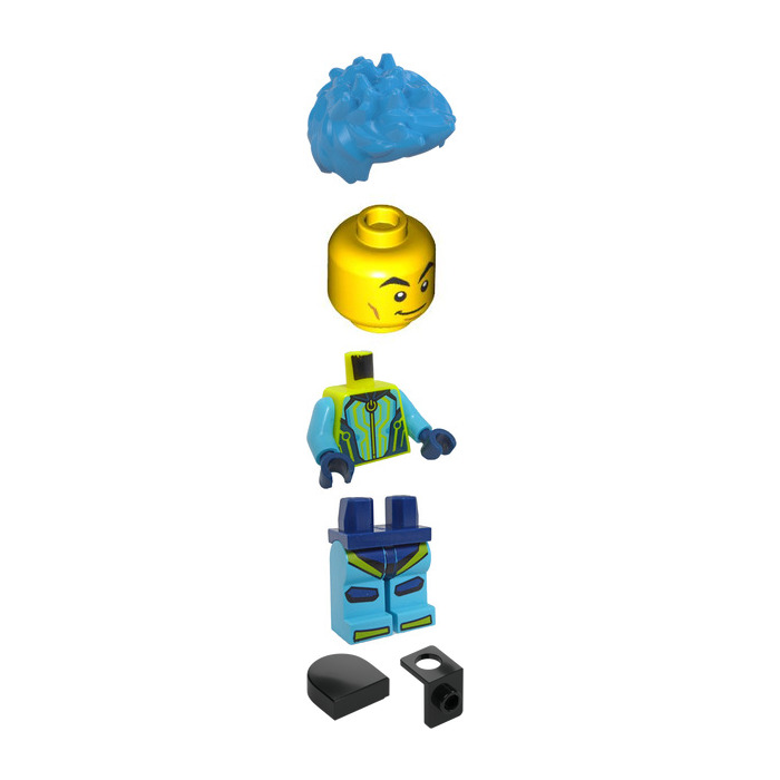 LEGO Cyber Stunt Bike Rider Minifigure | Brick Owl
