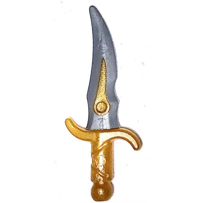 LEGO Dagger with Pearl Light Gray Blade (13143 / 88288) | Brick Owl ...