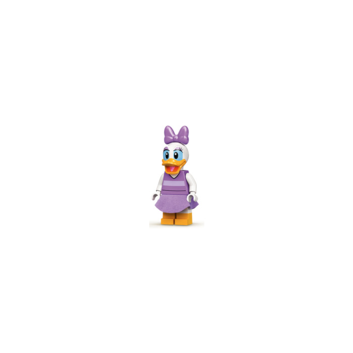 LEGO Daisy Duck with Medium Lavender Dress and Bow Minifigure | Brick Owl