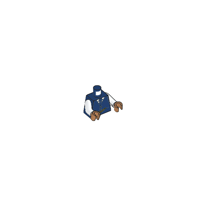 LEGO Dale with Dark Blue Vest Minifig Torso (973 / 76382) | Brick Owl ...