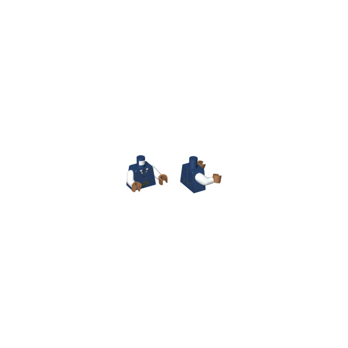 LEGO Dale with Dark Blue Vest Minifig Torso (973 / 76382) | Brick Owl ...