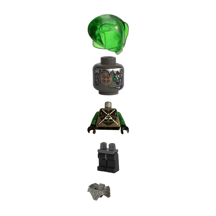 LEGO Danny Longlegs / Corporal Steel with Dark Gray Armor Minifigure ...