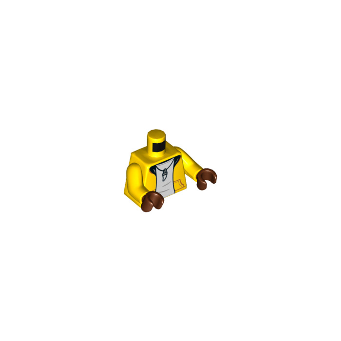 LEGO Darius Bowman with Yellow Hoodie Minifig Torso (973 / 76382 ...
