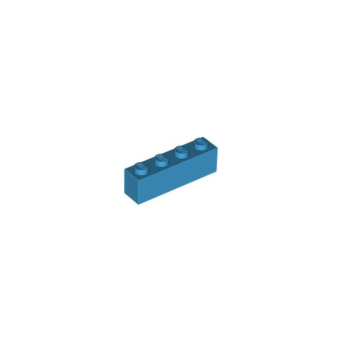 LEGO Dark Azure Brick 1 x 4 (3010) | Brick Owl