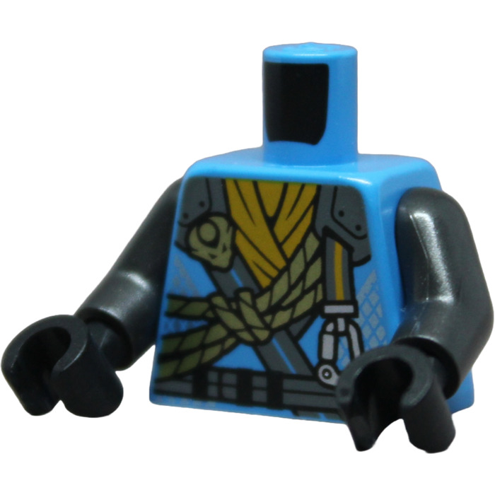 LEGO Dark Azure Climber Nya Torso (973 / 76382) | Brick Owl - LEGO ...