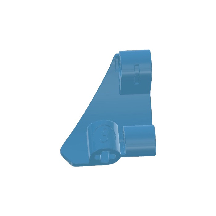 LEGO Dark Azure Curved Panel 9 Left (2395) | Brick Owl
