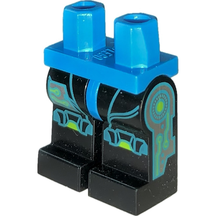 LEGO Dark Azure Cyborg Minifigure Hips and Legs (3815 / 27972) | Brick ...