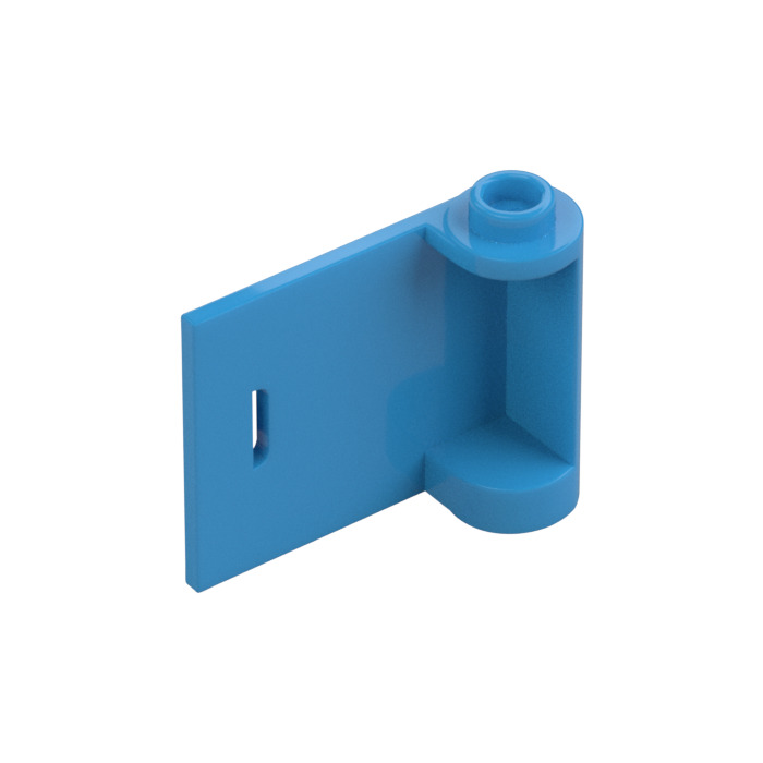 LEGO Dark Azure Door 1 x 3 x 2 Left with Hollow Hinge (92262) | Brick Owl
