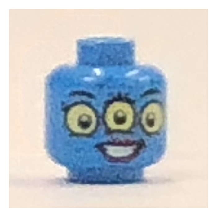 LEGO Head with 3 Bright Yellow Eyes (3626) | Brick Owl - LEGO Marketplace