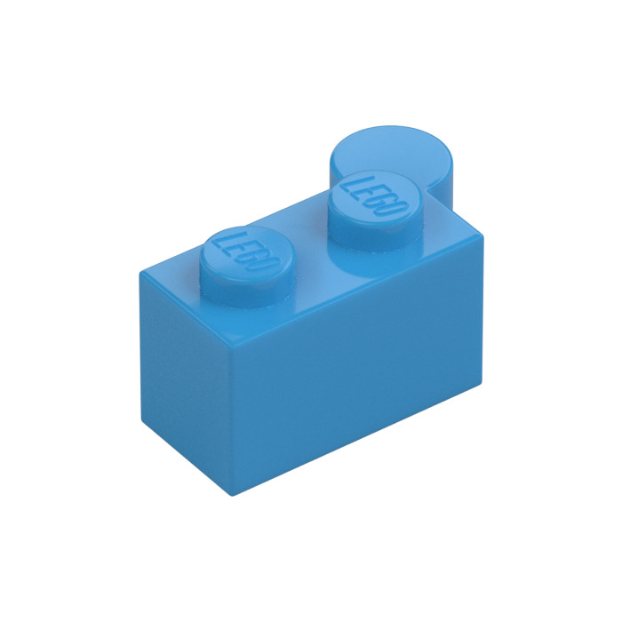 LEGO Dark Azure Hinge Brick 1 x 4 Swivel Top (3830 / 65122) | Brick Owl