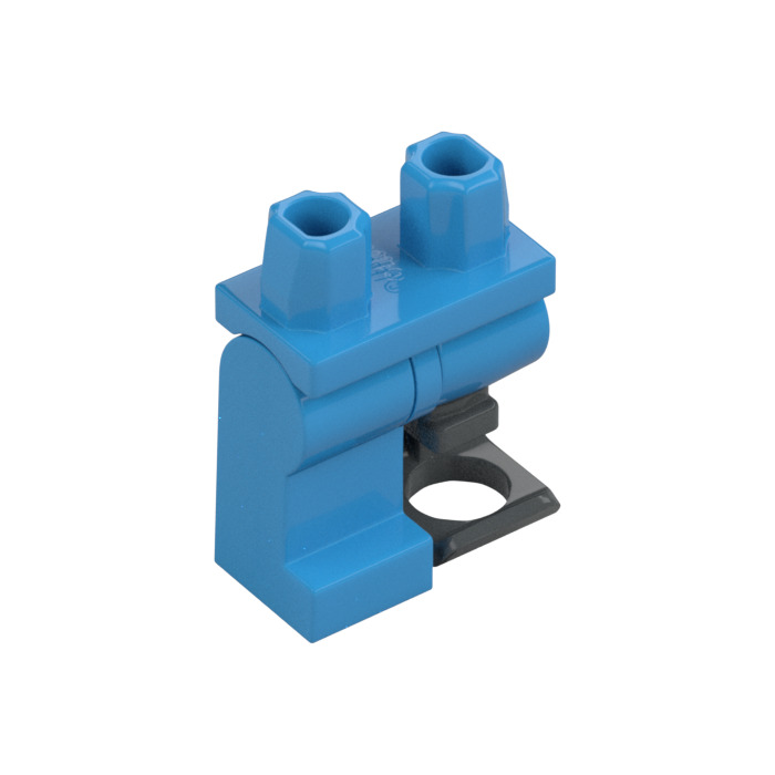 LEGO Hips and Legs with Dark Stone Grey Prosthetic Left Lower Leg ...