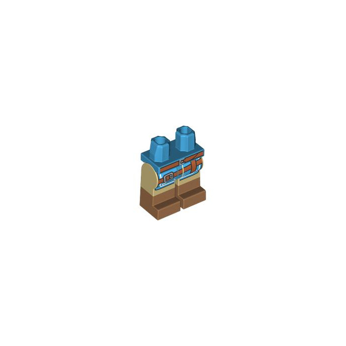 LEGO Dark Azure Link - Breath of the Wild Minifigure Hips and Legs ...