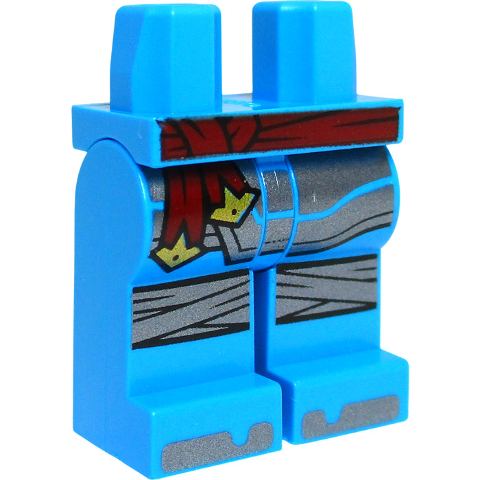 LEGO Dark Azure Ninjago Dragons Rising Nya Legs (73200 / 102839 ...